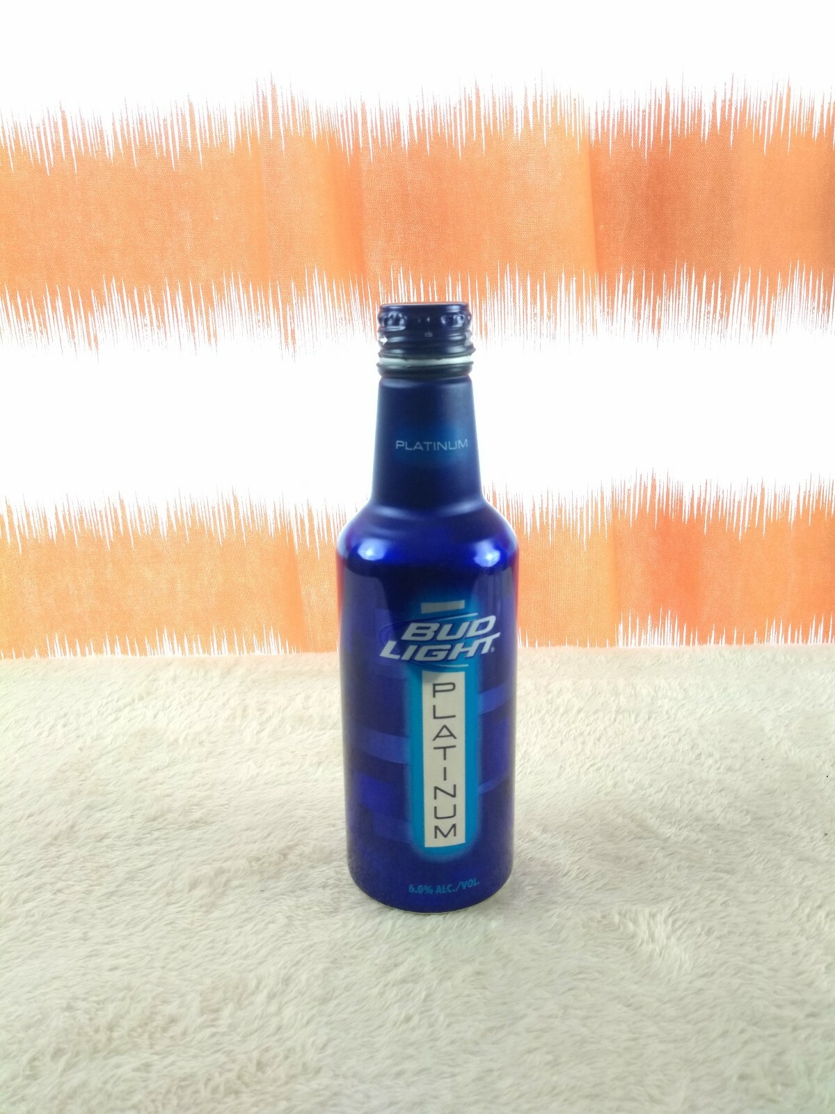 Beer Bud Light Platinum Aluminum Empty Bottle Budweiser 11.5oz 502310 ...