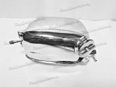 TRIUMPH GP COMPETITION / RACE MODEL 5T T100 PRE UNIT OIL TANK CHROME ...
