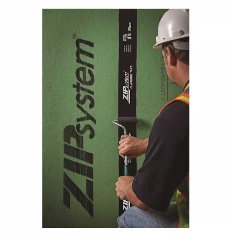 NEW BOX Roll Zip System Window, Sheathing Flashing Tape 3.75”x90ft. 12 ...