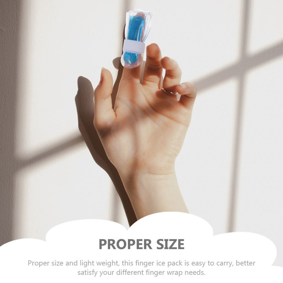 Finger Ice Pack Gel Ice Packs Finger Women Men Hot Cold Compression ...