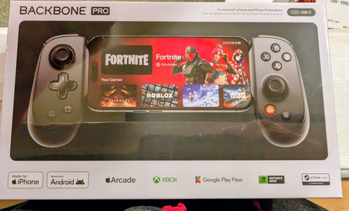 Backbone Pro - (USB-C) Mobile and Wireless Controller New Unopened | eBay