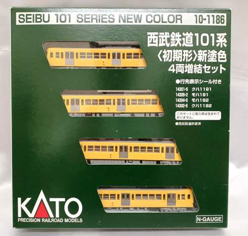 KATO 10-11186 N gauge Seibu Railway 101 system initial form Shin ...