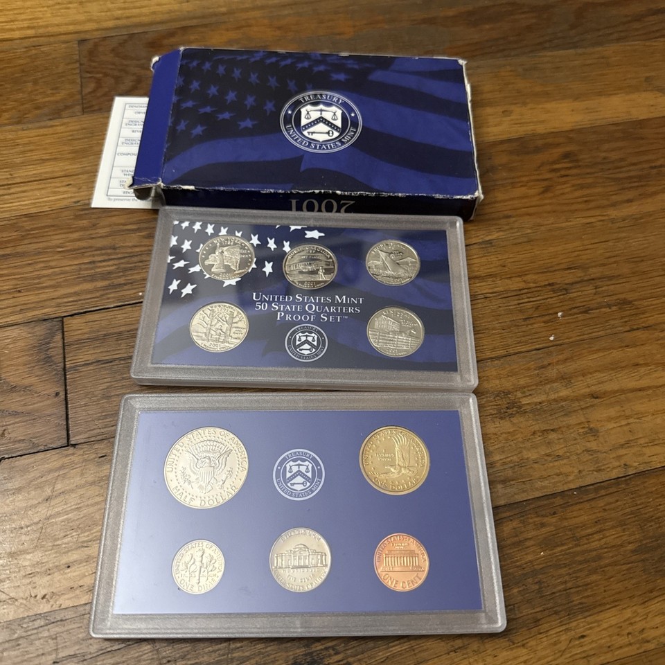 2001 United States Mint Proof Set | eBay