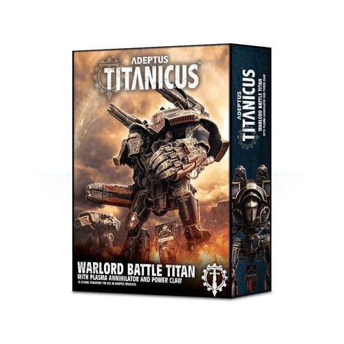 GW Adeptus Titanicus Warlord Battle Titan w/Plasma Annihilator and Powe ...