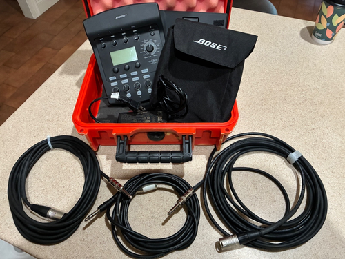 BOSE ToneMatch Tone Match Mixer Power supply 3 audio cables cover and ...