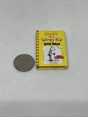 New Mini Brands Books Zuru Ultra Rare DIARY OF A WIMPY KID Dog Days ...
