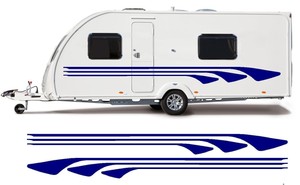 MOTORHOME/CARAVAN VINYL GRAPHICS KIT DECALS STICKERS STRIPES #26XL FAST ...