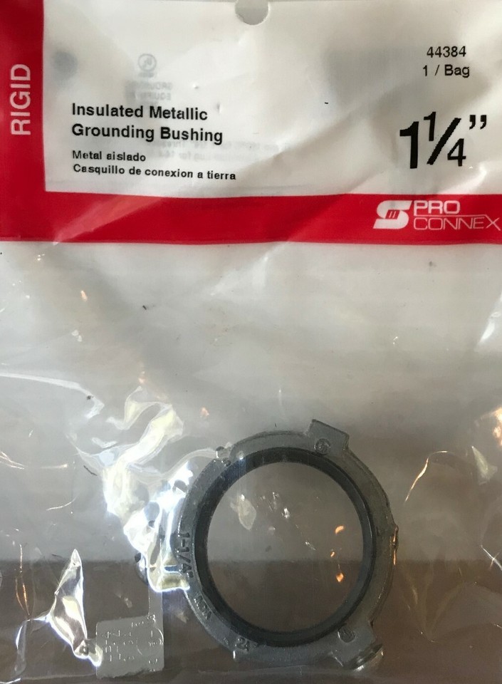 Sigma Pro Connex - 1 1/4" RIGID Insulated Metallic Grounding Bushing ...