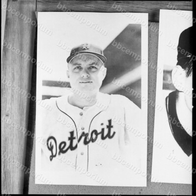 Frank Carswell Detroit Tigers Medium Frame Negative - Jim Rowe Archive ...