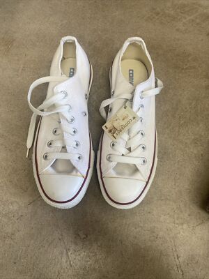 Converse Chuck Taylor All Star Classic Optical White (M7652), Sz 4.5 W ...