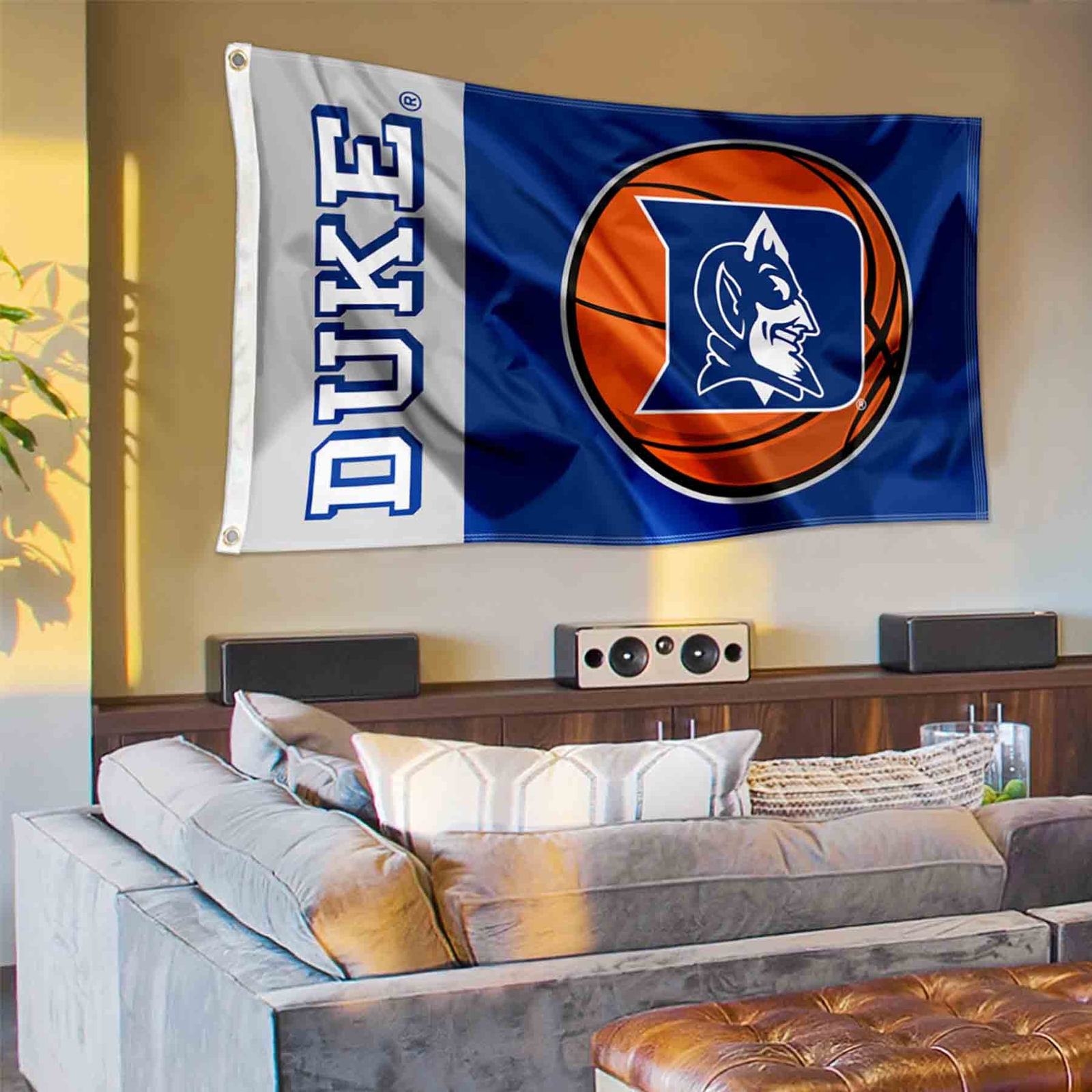 Duke Blue Devils Basketball Logo Flag Large 3x5 | eBay