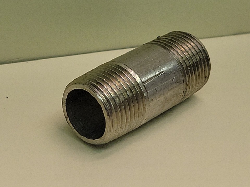 3/8" x 1-1/2" Stainless Steel Pipe Nipple 316 | eBay