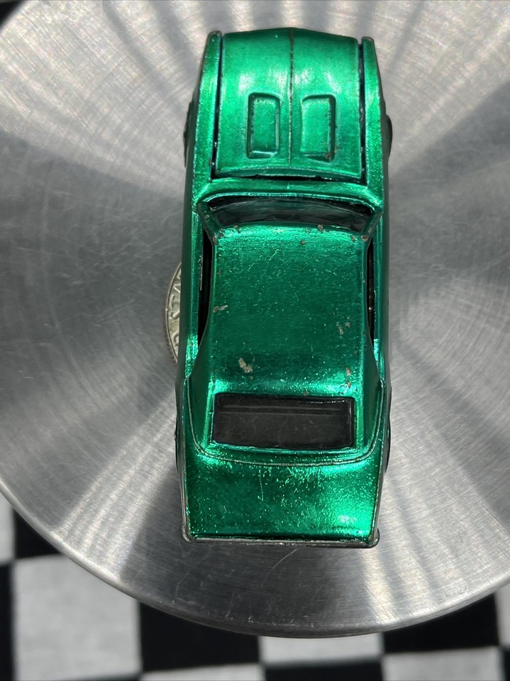 1968 Hot Wheels Redline Custom Camaro U.S. Emerald Green Spectraflame ...