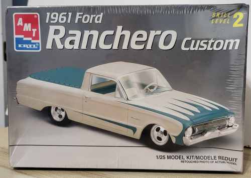 Model Kit 1961 Ford Ranchero Custom AMT 1:25 Factory Sealed | eBay