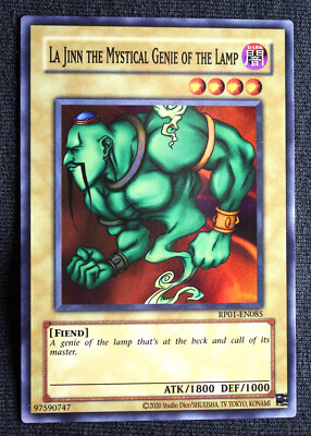 La Jinn the Mystical Genie of the Lamp (RP01-EN085, Super Rare, Holo ...