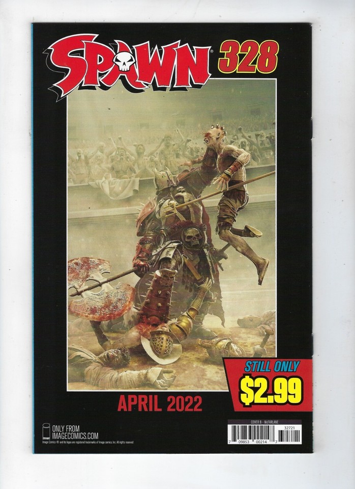 Spawn # 327 Image Comics Todd McFarlane Cover Feb 2022 NM New | eBay