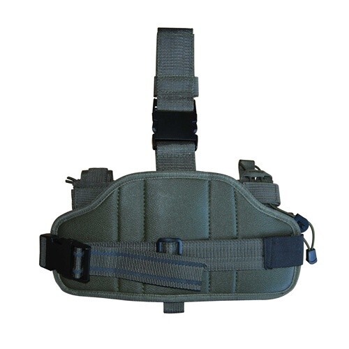 Camo HD Tactical Utility Leg Rig Padded Radio Mag Pouch Drop Leg ...