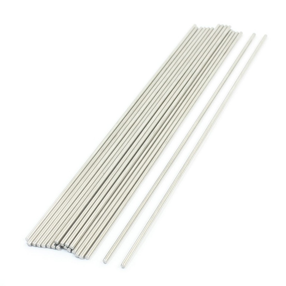 20Pc 170mm x 2mm Stainless Steel Round Rod Axle Bars for RC | eBay