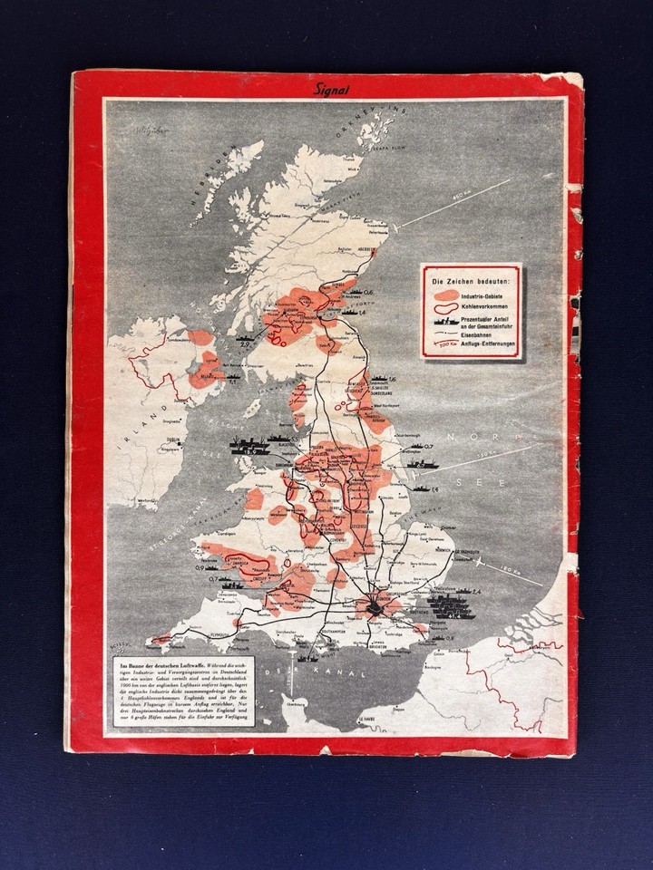 Signal German WWII Magazine Eiffel Tower July 25 1940 | eBay