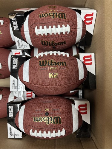 Wilson NCAA K2 Composite Football - Pee Wee | eBay
