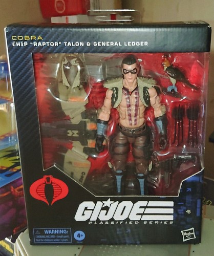 GI Joe Classified Series Raptor Figure Cobra elite legends ultimate ...