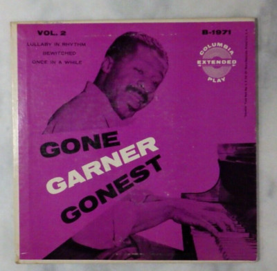 Erroll Garner GONE GARNER GONEST Vol. 2 COLUMBIA B-1971 | eBay