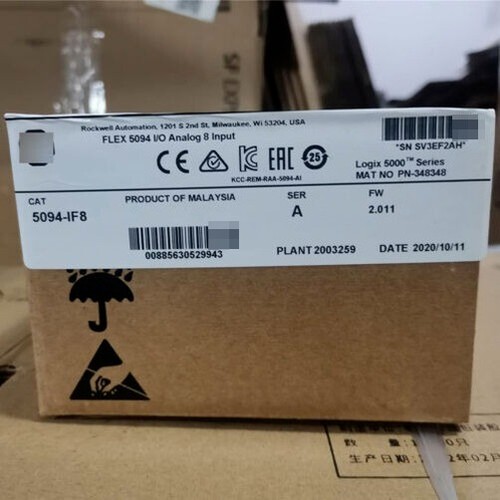 1PC New Allen Bradley 5094-IF8 Ser A Flex 5000 Input 8 Current/Volt ...
