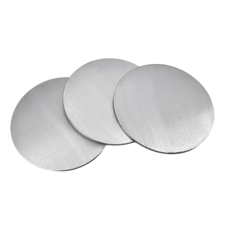 6061 Round Aluminum Sheet Disc Plate Dia 100/150/200/300mm Thick 1/2/3 ...