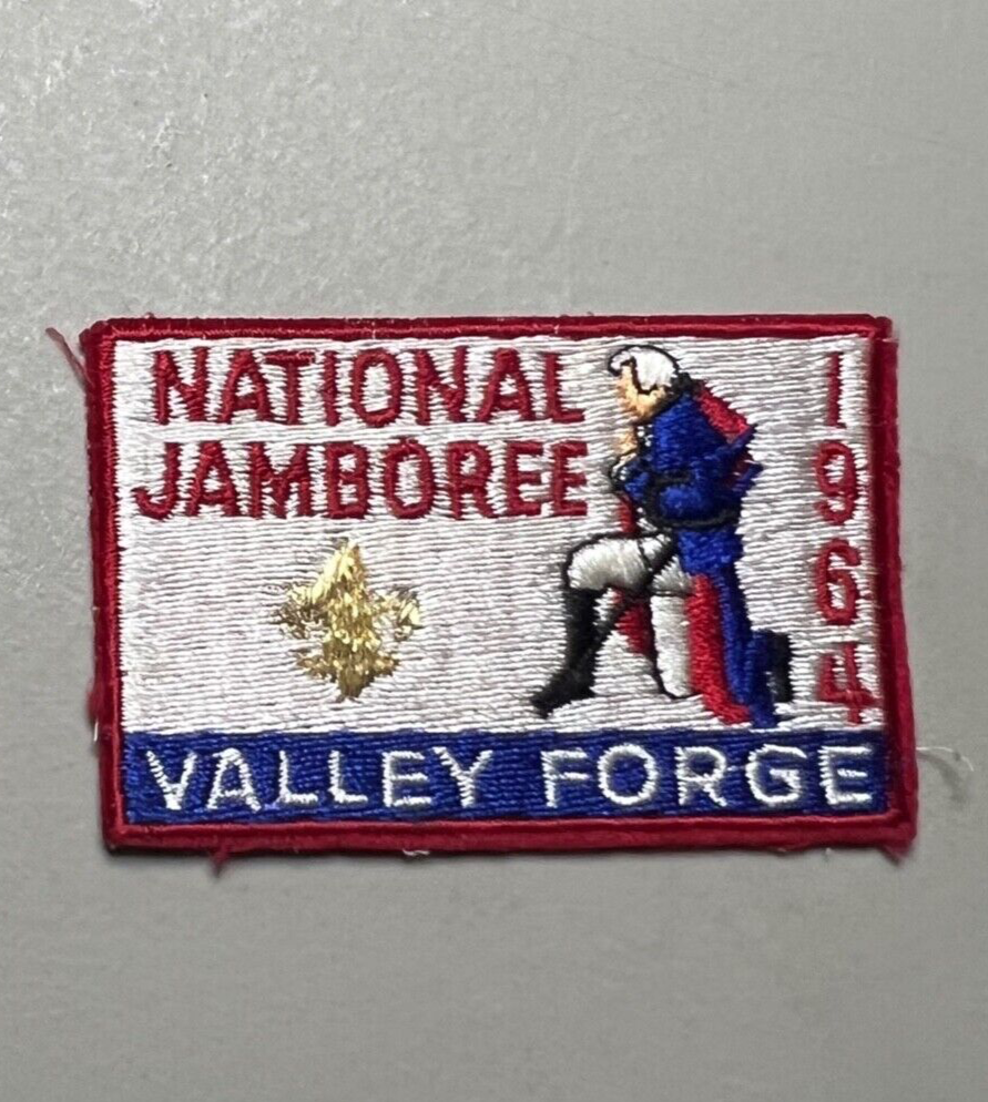 Vintage 1964 Boy Scouts BSA National Jamboree Cloth Patch Valley Forge ...