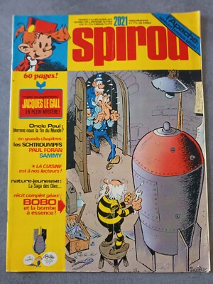 Magazine Spirou N°2021 1976 Complet | eBay