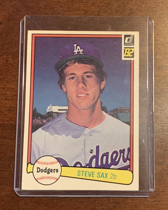 1982 Donruss Steve Sax #624 Rookie RC | eBay