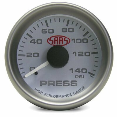 SAAS 52mm White Face Oil Pressure Gauge | eBay Australia