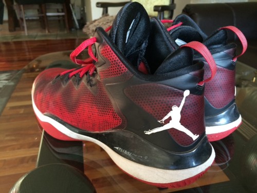 Nike Air Jordan Ln3 basketball Black/Red Men shoes Sz 13 US Defect | eBay