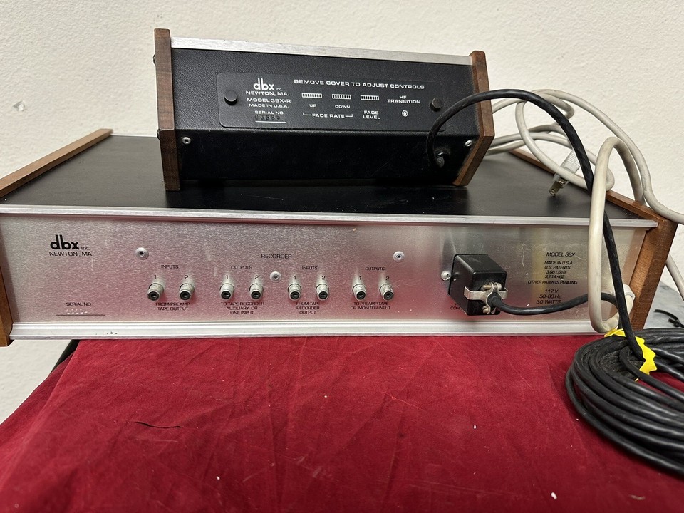 DBX 3BX ~ 3 Band Dynamic Range Expander - Vintage Wood Chasis w/ remote ...