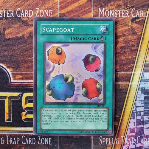 1x Scapegoat - Super Rare - SDJ-041 - Unlimited - LP | eBay