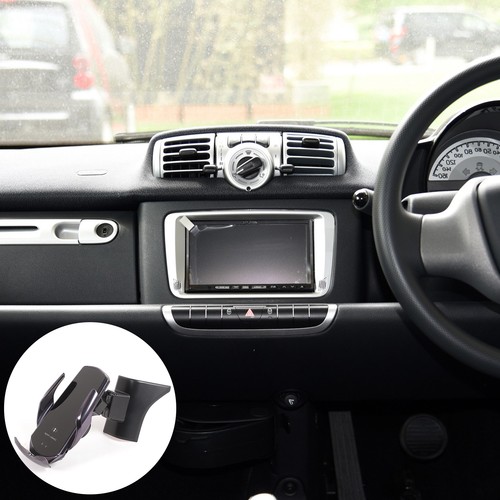RHD Car Glove Box Side Wireless Charging Phone Holder For Benz Smart ...