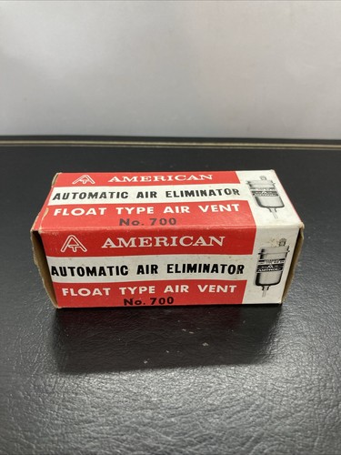 AMTROL American Automatic Air Eliminator Float Type Air Vent # 700 ...