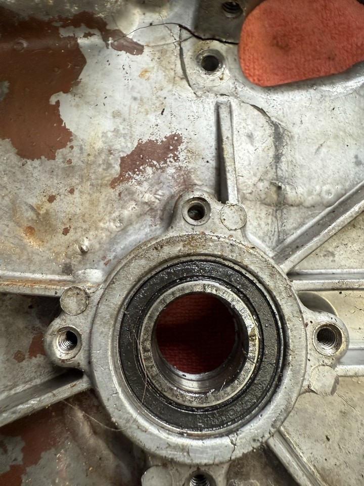 Harley Davidson Shovelhead Inner Primary Cover FX FLH , Has Cracks | eBay