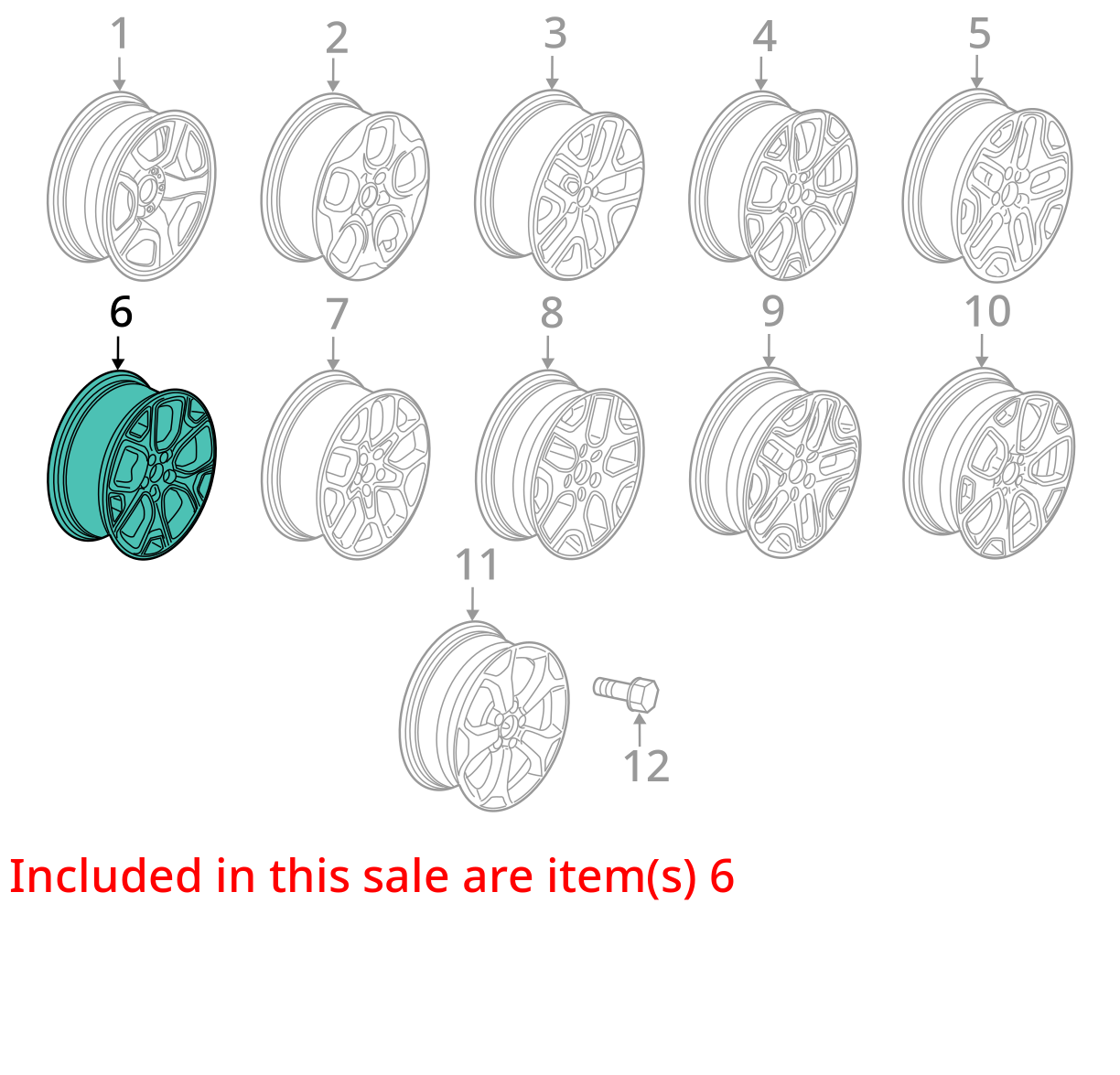 Factory OEM 18" Wheel Fits 2015-2018 JEEP RENEGADE LIMITED 5XA69MAAAA ...