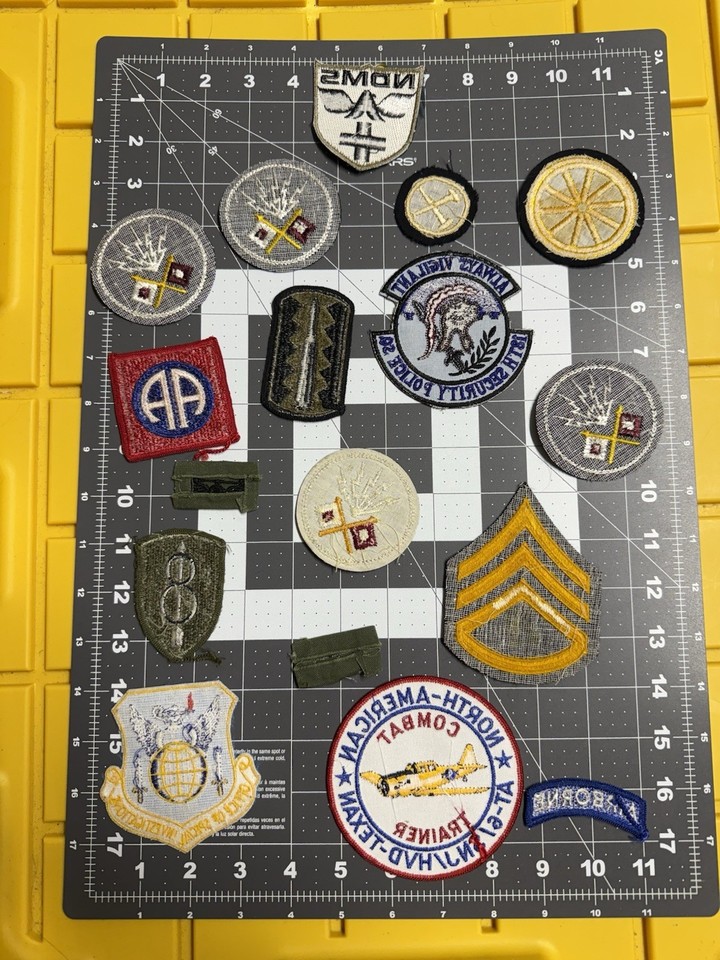 Military Patches Lot Includes All Items in the Picture | eBay