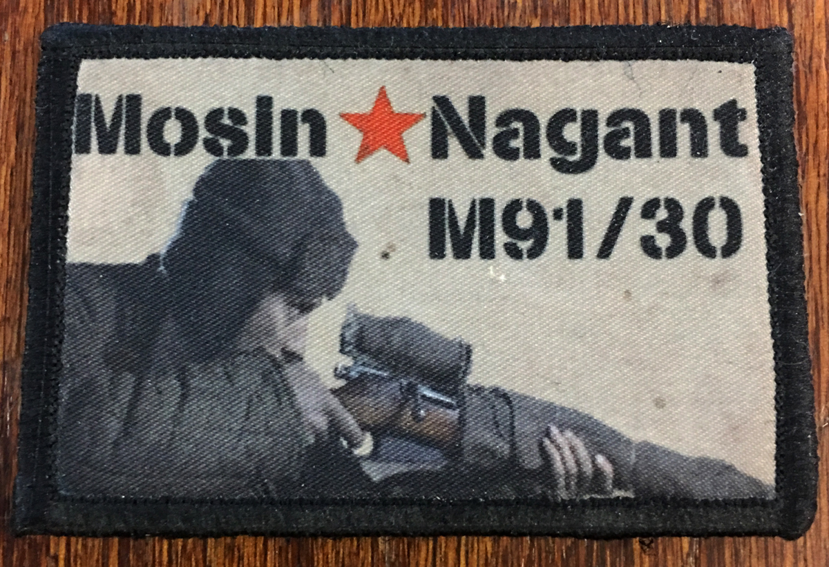 Mosin Nagant Enemy At the Gates Morale Patch Tactical Military Hook ...