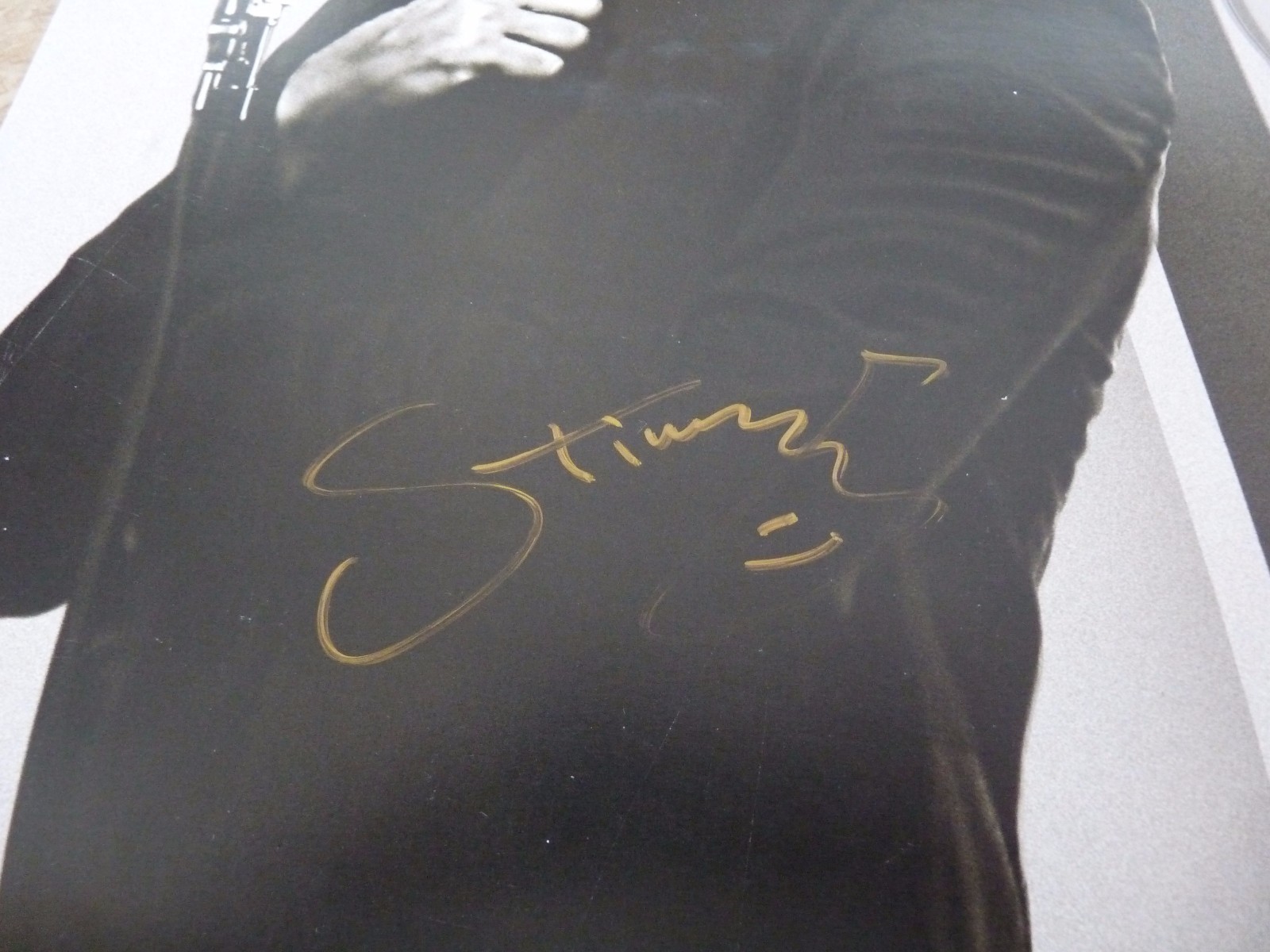 STING SYMPHONICITY Police Signed Autograph Poster Litho 13x19 PSA ...