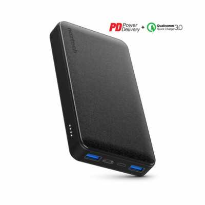 Naztech 20,000mAh 18W PD+QC Fast Charge High-Capacity Power Bank | eBay
