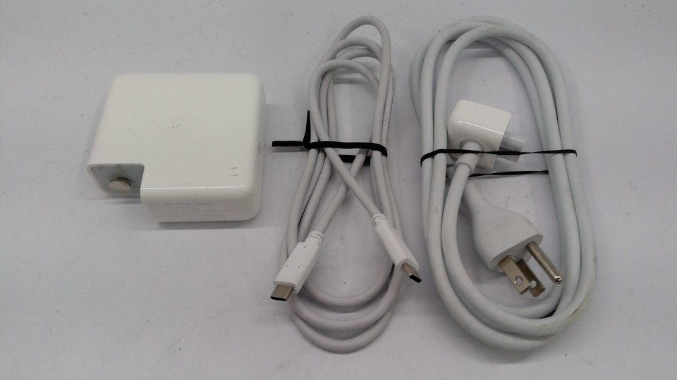 Genuine Apple A2166 MacBook Pro 13"-16" 96W USB-C Power Adapter w/Cable ...