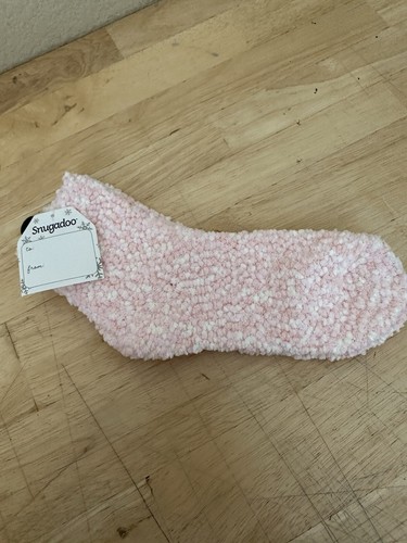 Snugadoo Pink & White Soft Knit Ankle Socks Adult One Size | eBay