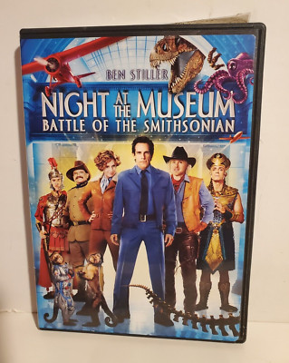 NIGHT AT THE MUSEUM BATTLE OF THE SMITHSONIAN MOVIE DVD DISC BEN ...