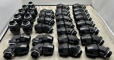 Lot 33 Thomas Betts T&B LIQUIDTIGHT 3/4 " Bullet Connectors LT75P, 45º ...