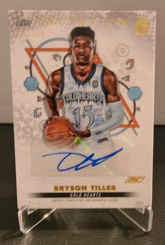 2022-23 Topps Inception OTE Bryson Tiller Rc Auto Card 183/199 Cold ...
