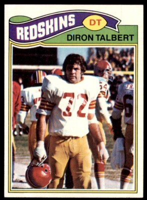 1977 Topps Diron Talbert Washington Redskins #369 | eBay