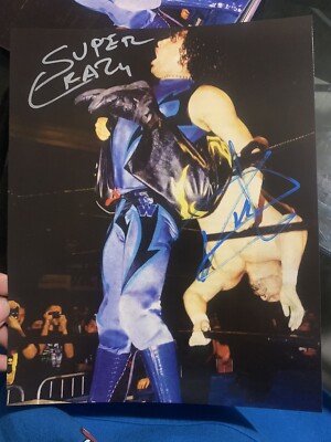 Tajiri Super Crazy Autographed W/proof 8x10 Photo WWE WWF WCW Signed ...
